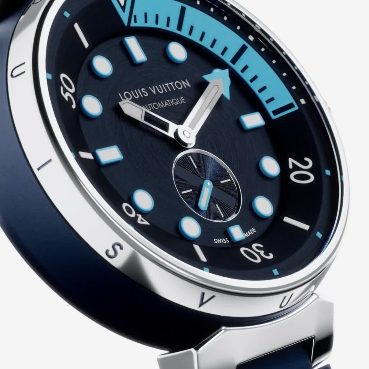 Tambour Street Diver, automatic, 44mm, steel - Watches - Traditional ...