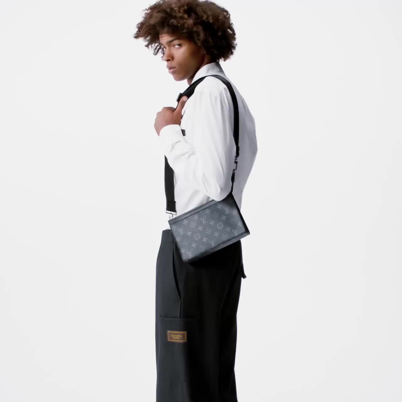 Gaston Wearable Wallet Monogram Eclipse - Men - Small Leather Goods ...