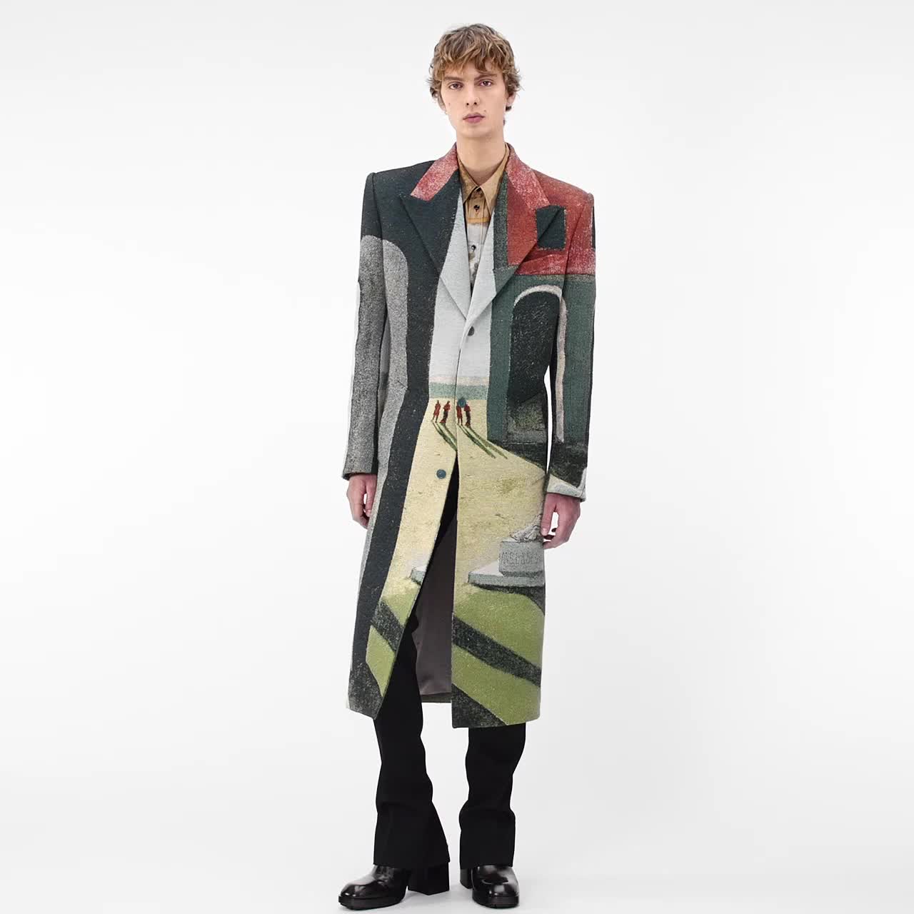 XL Shoulder Overcoat - Ready to Wear | LOUIS VUITTON
