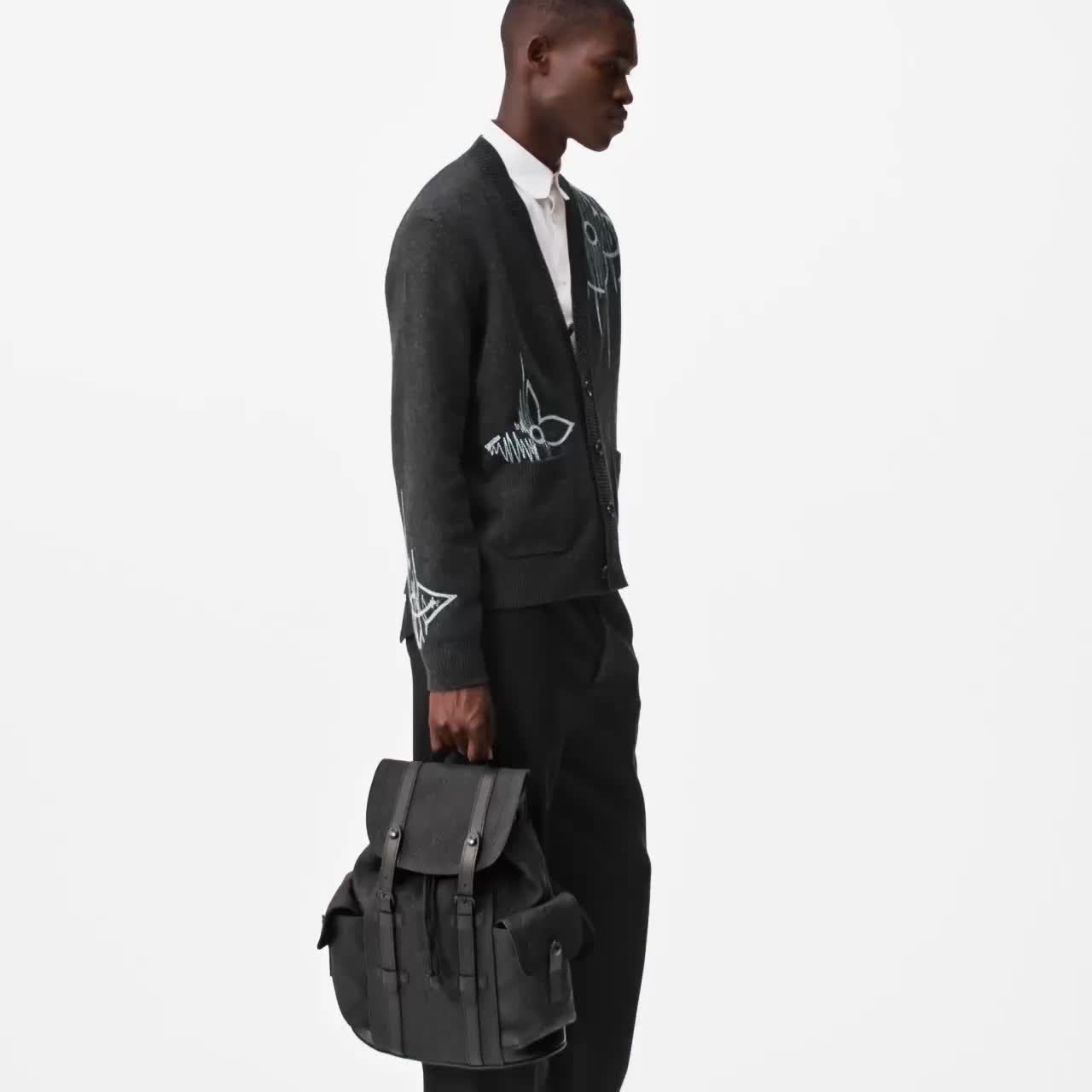 Christopher PM Monogram Taurillon Leather - Men - Bags | LOUIS VUITTON