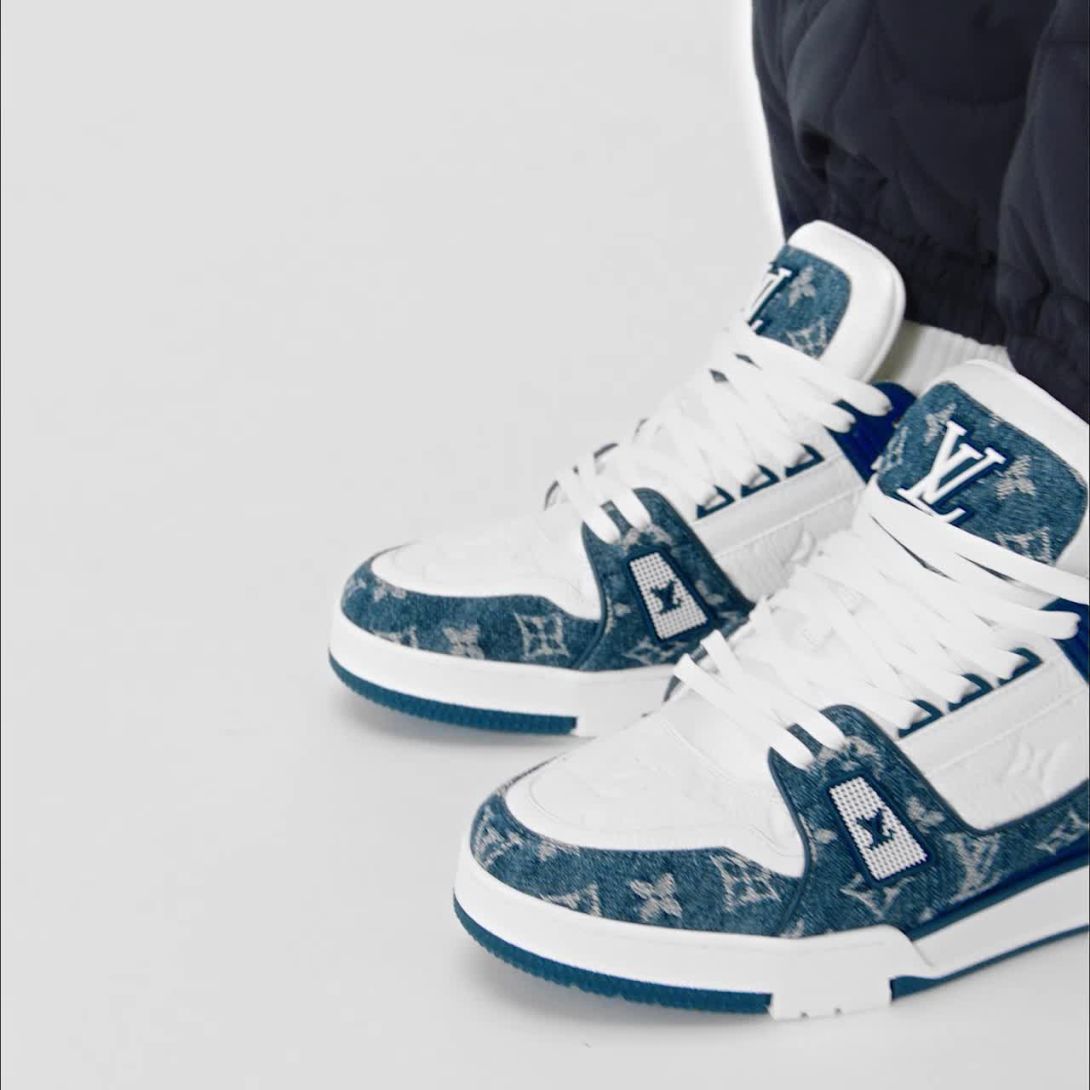 LV Trainers - Luxury Blue | LOUIS VUITTON