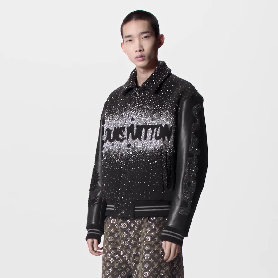 Made To Order Embroidered Varsity Blouson - Men - Ready-to-Wear | LOUIS ...