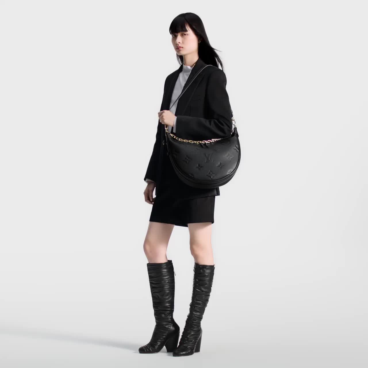 Loop Hobo Monogram Empreinte Leather - Women - Handbags | LOUIS VUITTON